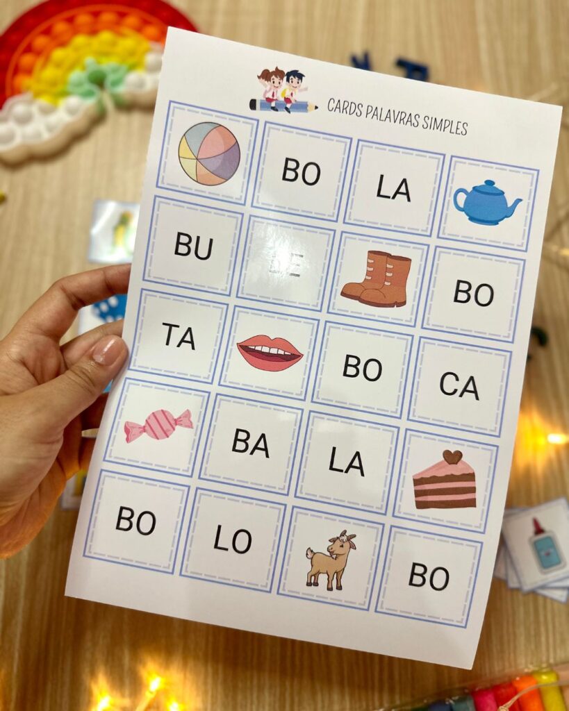 Recurso Juntando Sílabas – Pedagogia Produtiva