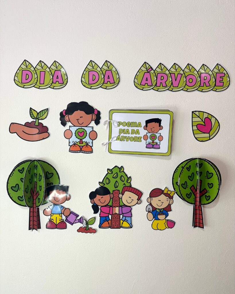 Painel Dia da Árvore – Pedagogia Produtiva
