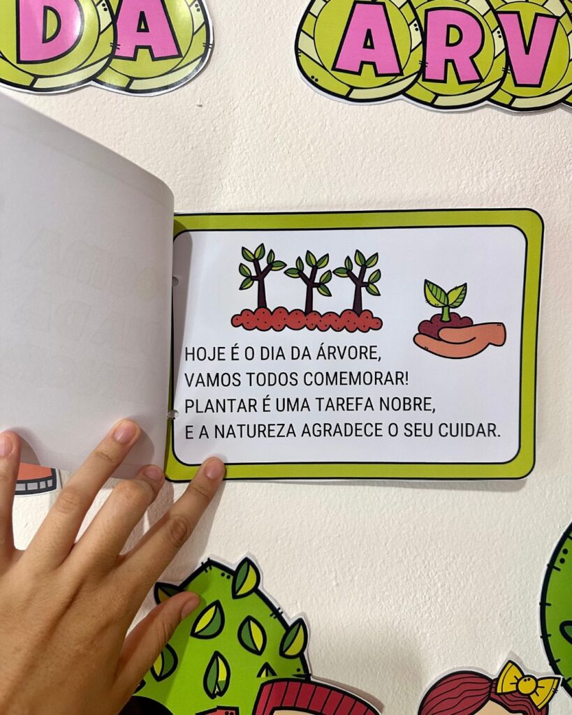 Painel Dia da Árvore – Pedagogia Produtiva