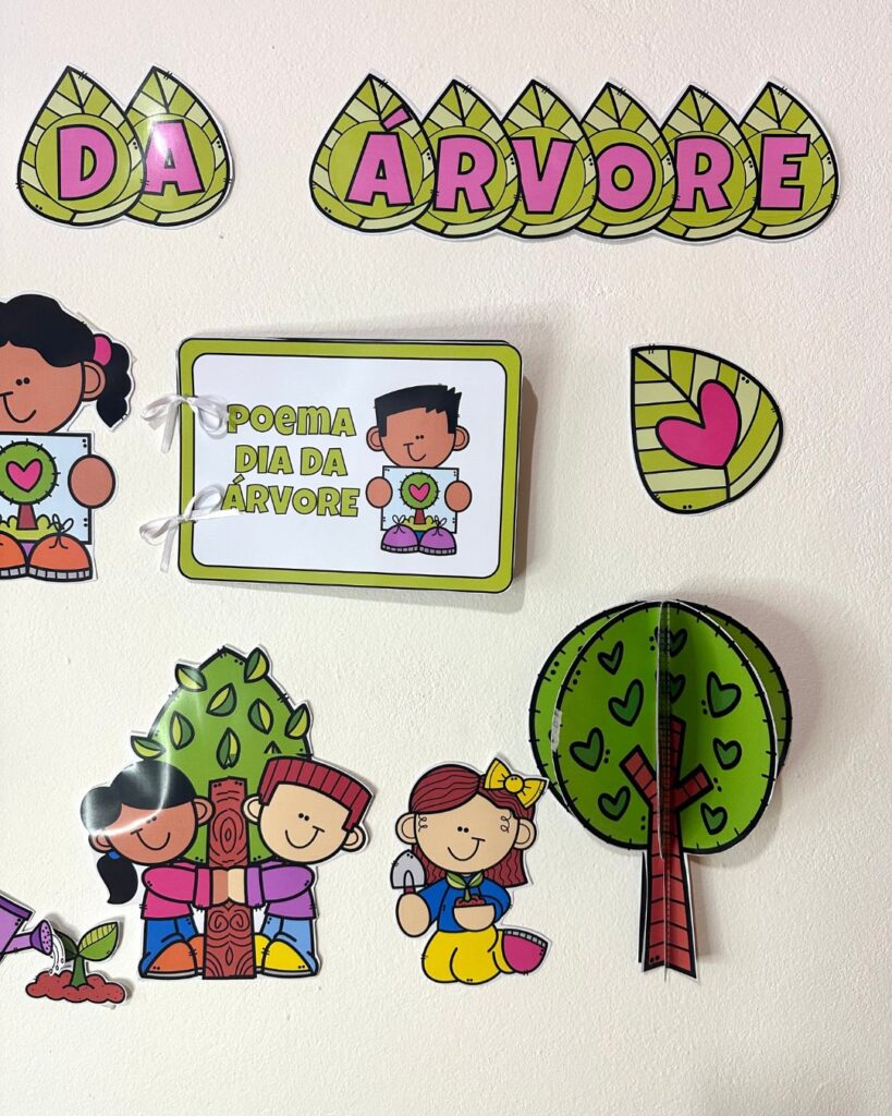 Painel Dia da Árvore – Pedagogia Produtiva