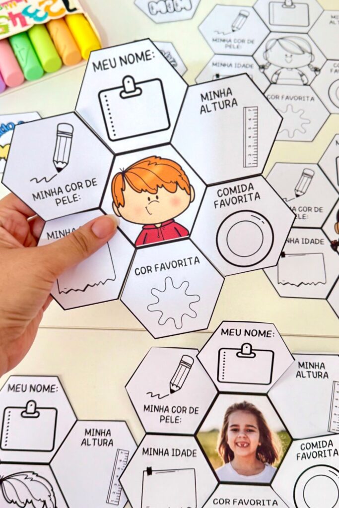 Lapbook “Tudo sobre mim” – Pedagogia Produtiva