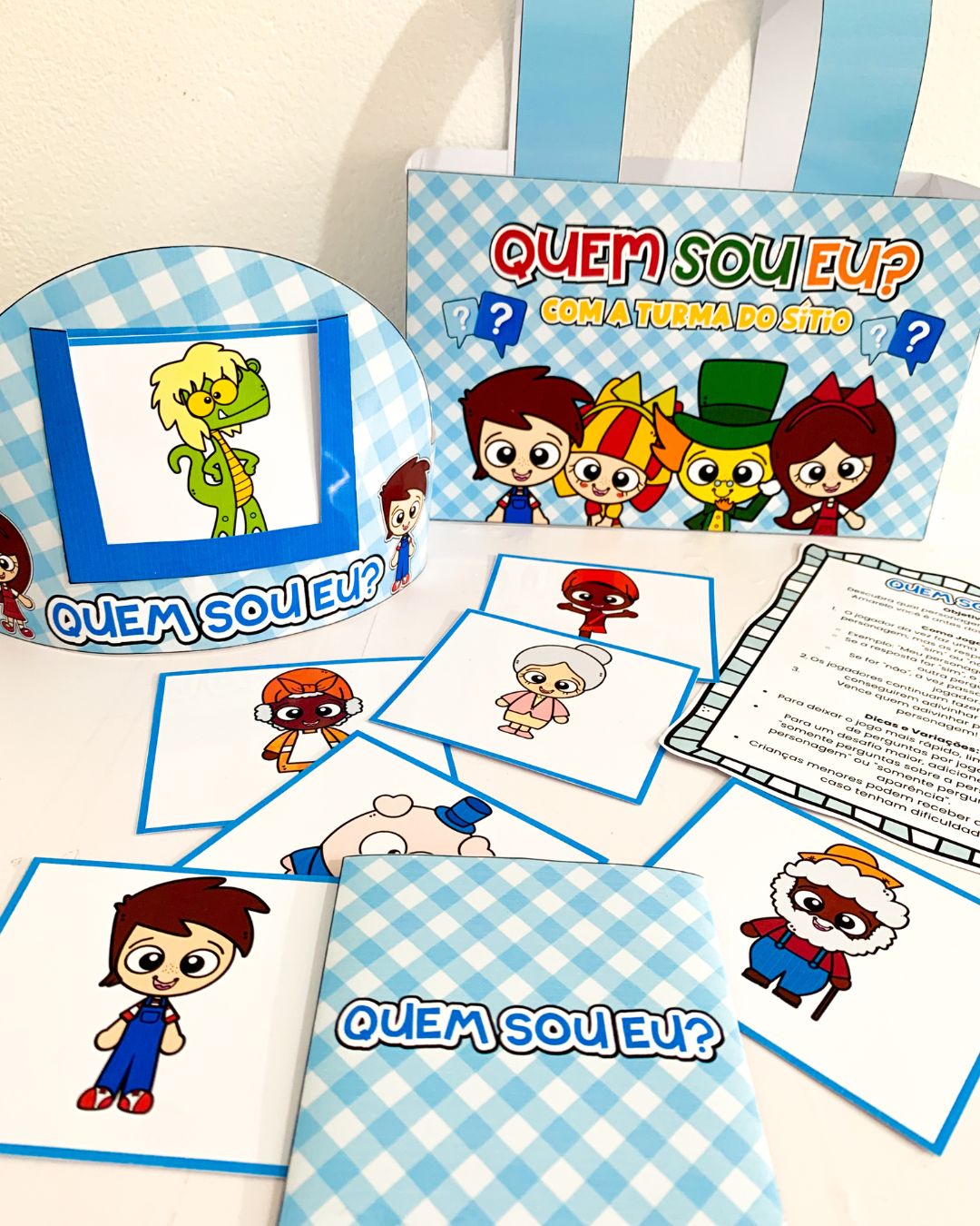 Quem sou eu? – Turma do Sítio – Pedagogia Produtiva