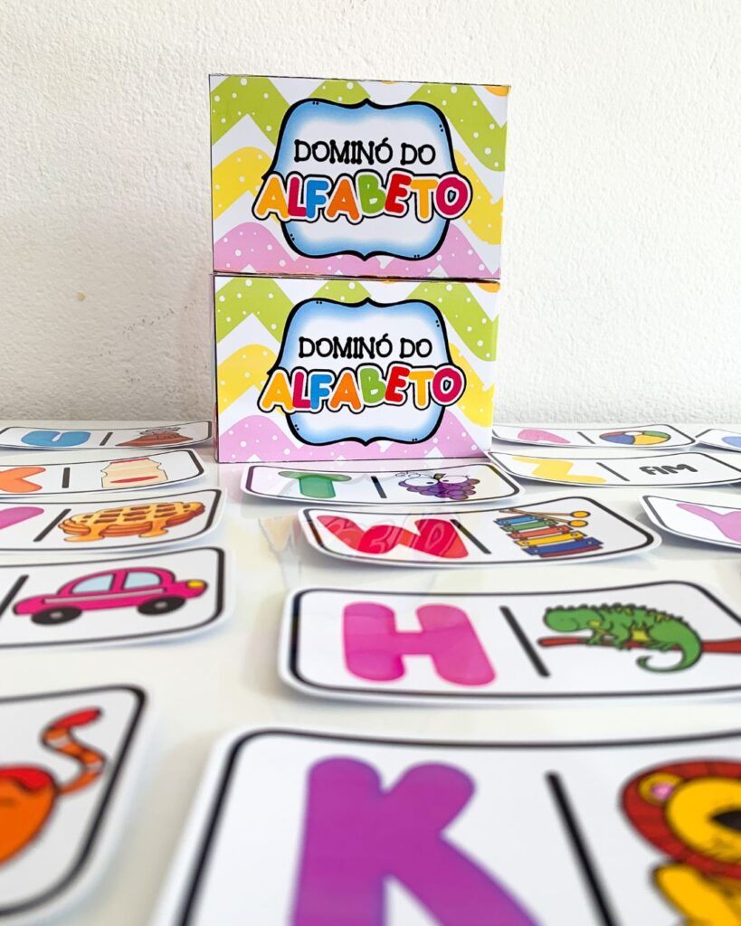 Dominó do Alfabeto – Pedagogia Produtiva